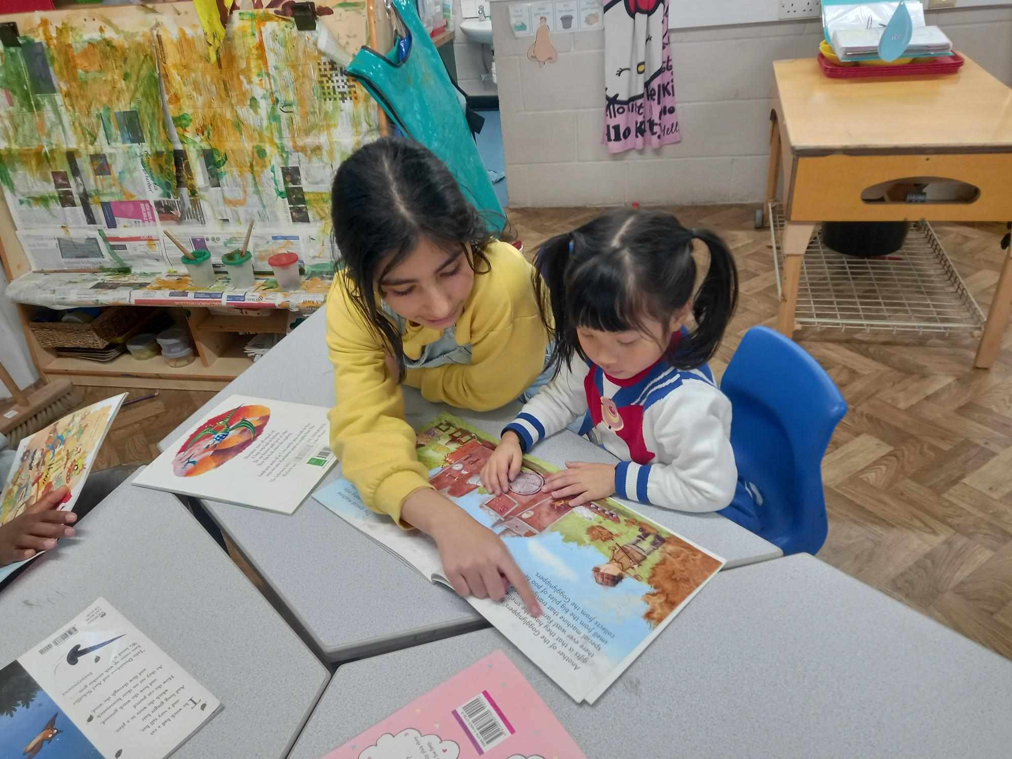 Spring 2 World Book Day Paired Reading with EYFS | Wavertree Church of ...
